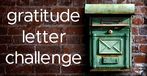 Gratitude Letter Challenge- Daily Letter Prompts